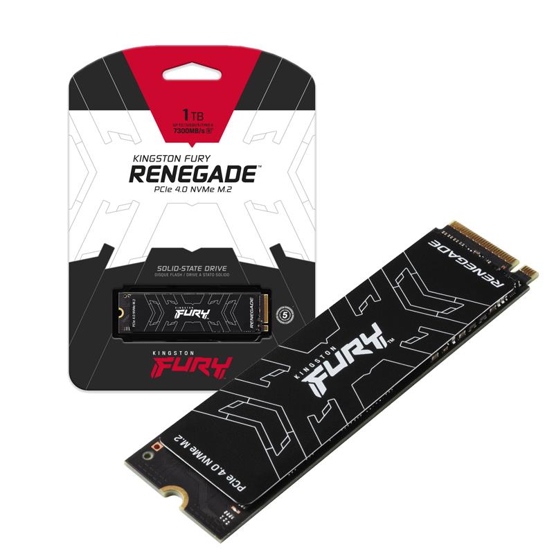 Disco Solido M.2 NVMe Kingston Fury Renegade 1TB